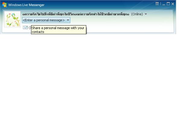 กระจู๋โชว์ Display Name ของ MSN » ฟอนต์.คอม